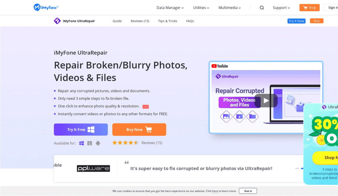 IMyFone UltraRepair Reviews 2025: Details, Pricing, & Features