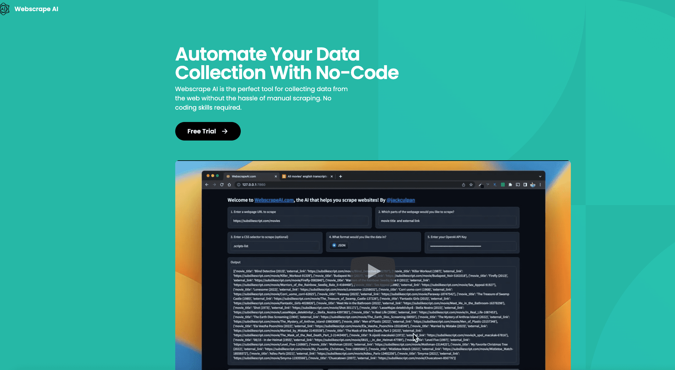 WebscrapeAI Reviews 2025: Details, Pricing, & Features