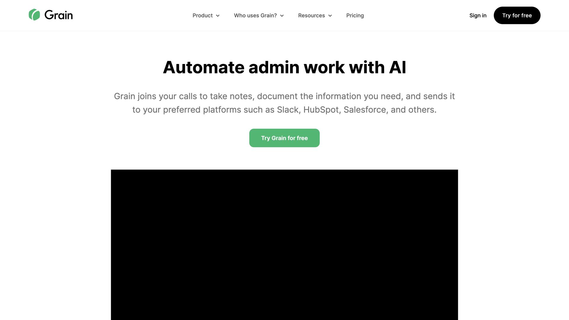 Grain AI Reviews 2025: Details, Pricing, & Features
