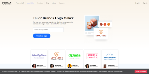 Logo Maker Review and Features | AiTopTools Logo Maker Review and Features | AiTopTools