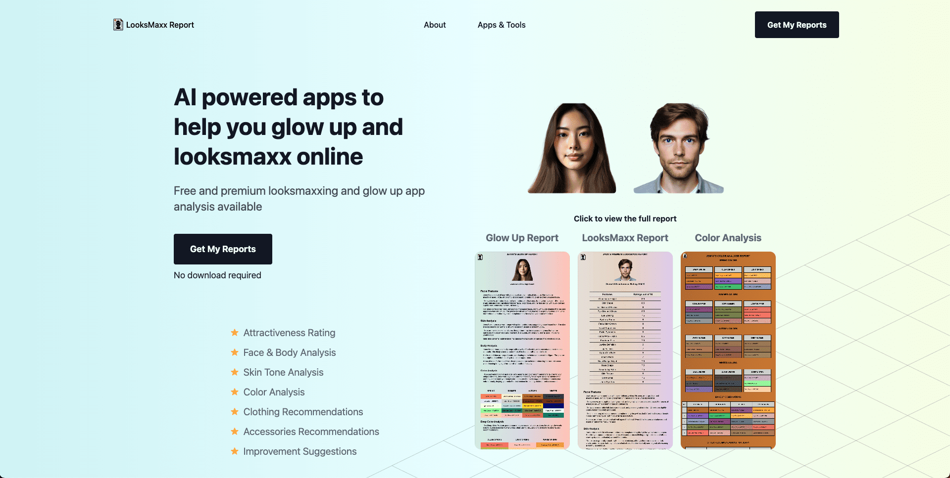 LooksMaxx Report Reviews 2025: Details, Pricing, & Features