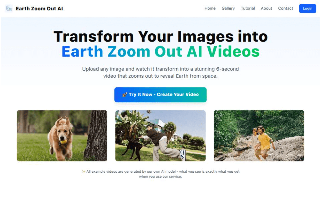 Earth Zoom Out AI Reviews 2026: Details, Pricing, & Features