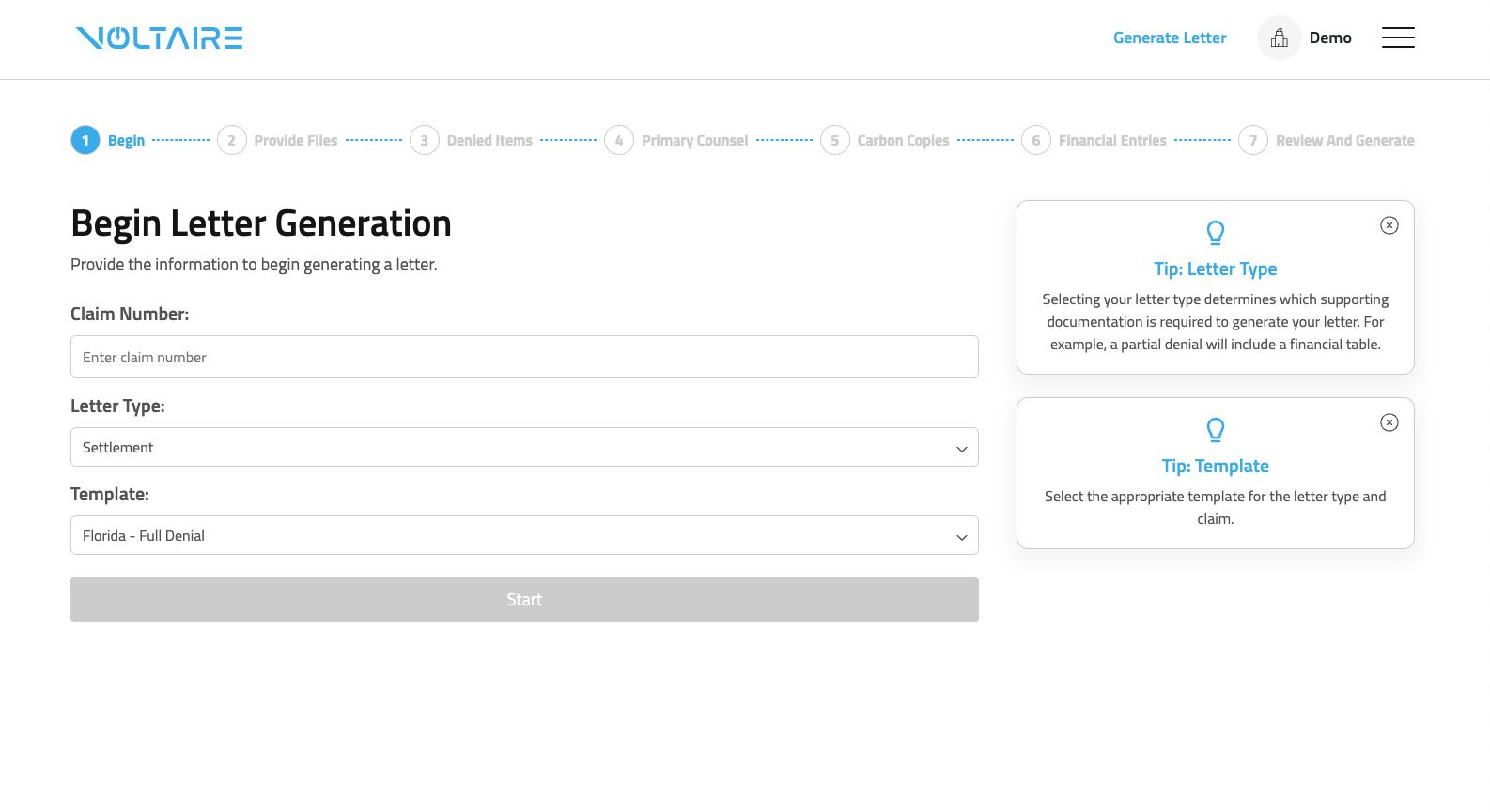 Voltaire - AI Claims Letters Reviews 2025: Details, Pricing, & Features