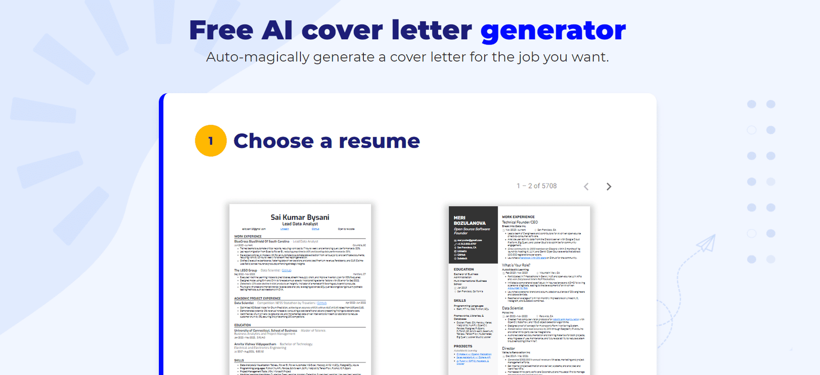 BeamJobs Free AI Cover Letter Generator Reviews 2026: Details, Pricing ...